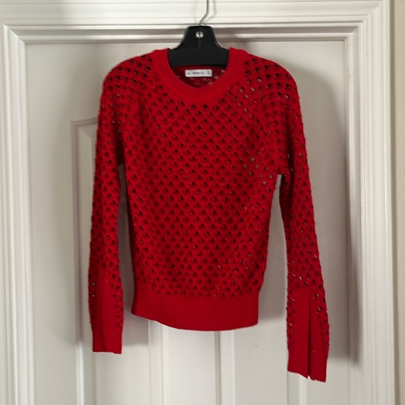 Zara | Sweaters | Zara Red Sweater | Poshmark